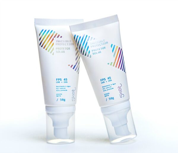 Protetor solar invisível Skelt com efeito primer: testei o Invisible ...